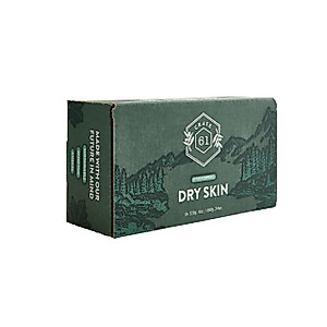 Crate 61 Organics, Handmade in Canada, Plant Based Cold Process Natural Bar Soap, With Premium Essential Oils, Pack of 6 (Dry Skin)