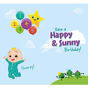 Danilo Promotions LTD CoComelon Birthday Card, Birthday Fun
