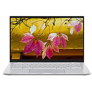 ASUS 2022 14" FHD Chromebook Laptop, Intel Core M3-8100Y Processor, 8GB RAM, 64GB eMMC Flash Memory, Intel HD Graphics, HD Webcam, Chrome OS, Silver, 128GB Snowbell USB Card