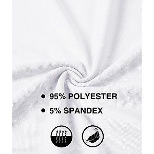 ZITY Mens Polo Shirt Short Sleeve Sports Golf Tennis Shirts for Men Summer Collared Casual Shirt