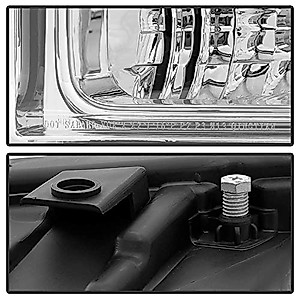 ACANII - For 1999-2004 Ford Super Duty F-250 F-350 Truck Excursion Conversion Chrome Headlights Headlamps Set Left+Right