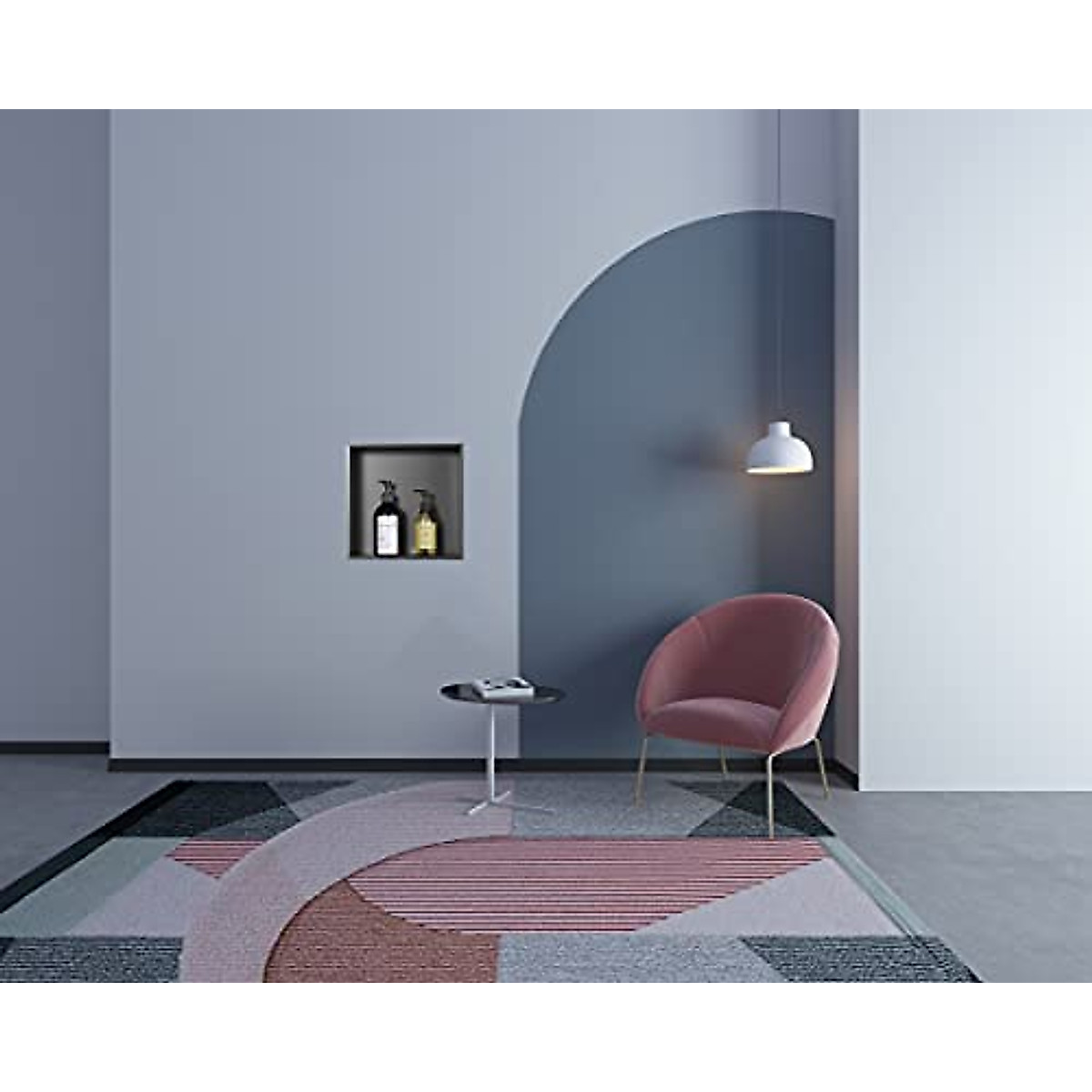 Sunrosa Black Shower Niche Stainless Steel, Ready for Tile, Waterproof 11.8" x 11.8" Bathroom Recessed Niche, Organizer Storage for Shampoo & Toiletry Storage