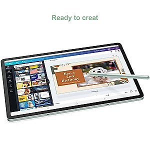 Galaxy Tab S7 FE S Pen Replacement Stylus Pen for Samsung Galaxy Tab S7 FE SM-T730, SM-T733, SM-T736B Touch Pen + Tips/Nibs (Mystic Green)