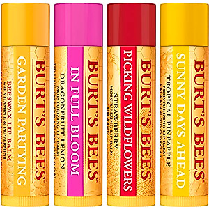 Burts Bees Beeswax Bounty Lip Balm Gift Set, 0.15 OZ