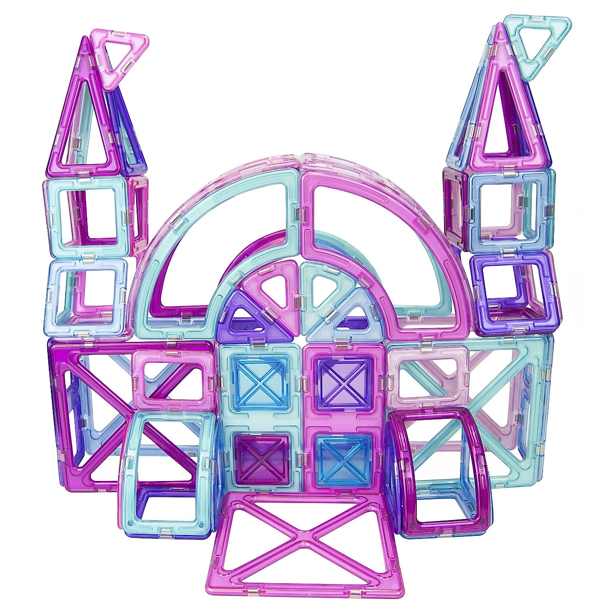 Magformers Inspire Set (100-pieces) Magnetic Building Blocks, Educational Magnetic Tiles Kit , Magnetic Construction STEM Toy Set