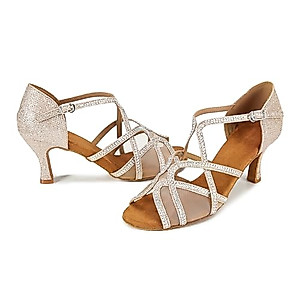 Latin Dance Shoes Ballroom Dance Shoes Women's Dance Shoes 3" Heel Size 11