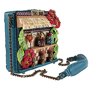 Mary Frances Tiki Bar Womens Crossbody Handbag, Multi,One Size