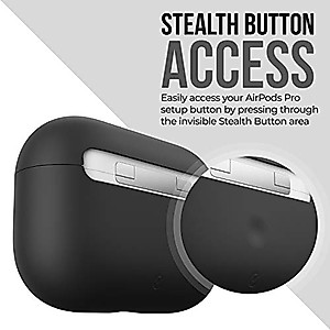 KeyBudz Hybrid Shell Hard Cover for Apple AirPods Pro Case