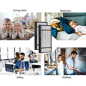 Nyingchi HRF-H1 HEPA Filter,Compatible with Honeywell HPA050, HPA060,HPA150, HPA160, HHT055 and HHT155 Air Purifier.Part # HRF-H1, HRF-H2 and H Filter, 2-Pack