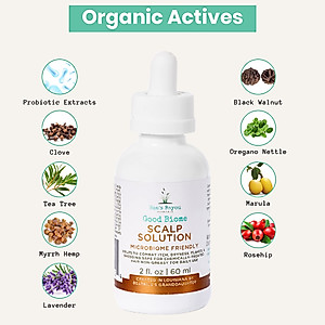 Bea's Bayou Good Biome Scalp Treatment Solution - Helps Reduce Appearance of Itch & Flakes - Promote Hair Retention - Moisturizing - 2.7 fl oz - Magnolia