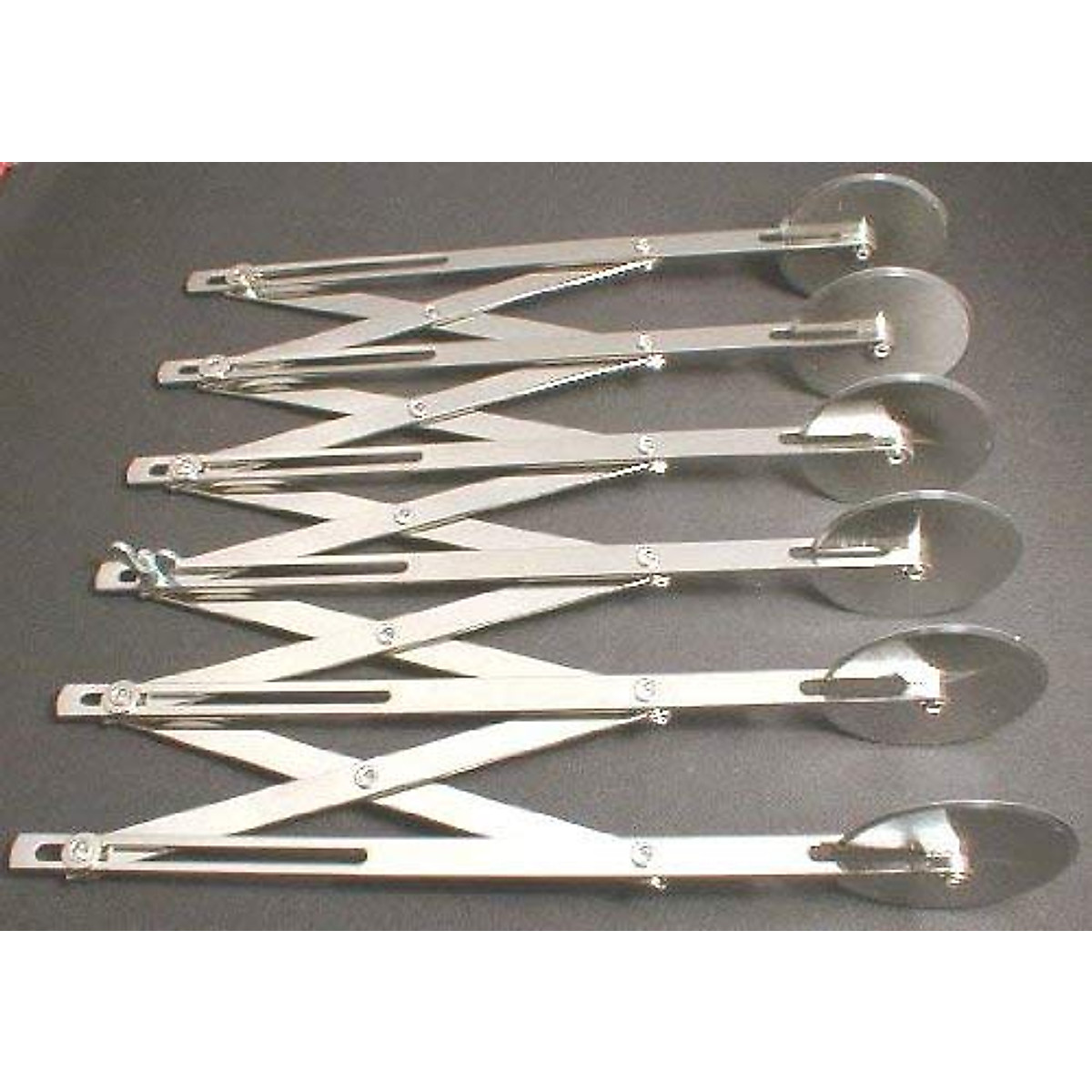 Winco 6 Wheel Winware Adjustable Dough Divider, Aluminum