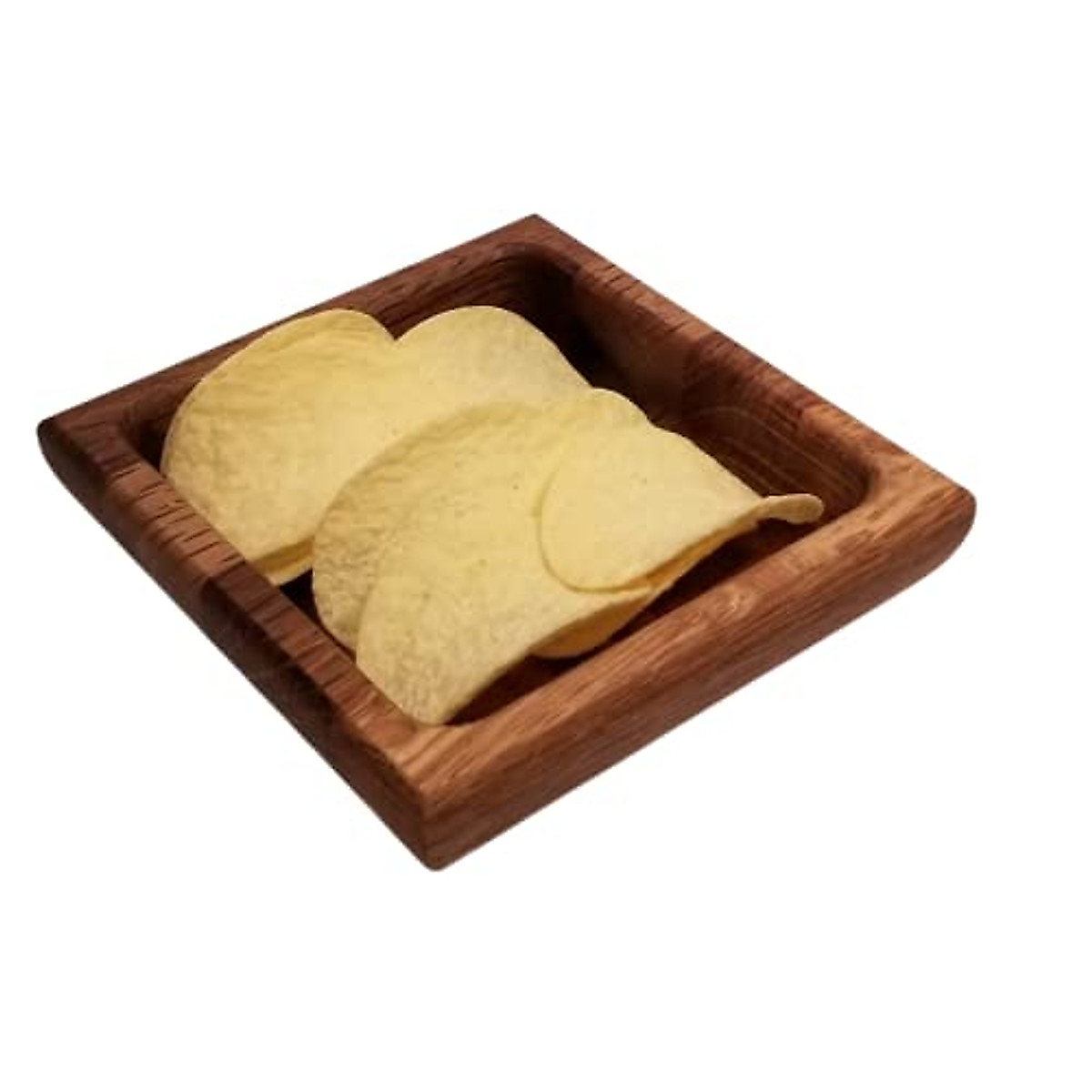 Catchall Tray 1 Section, Oak Wood Serving Tray Handmade by Hesse Woods from Sustainable Forests