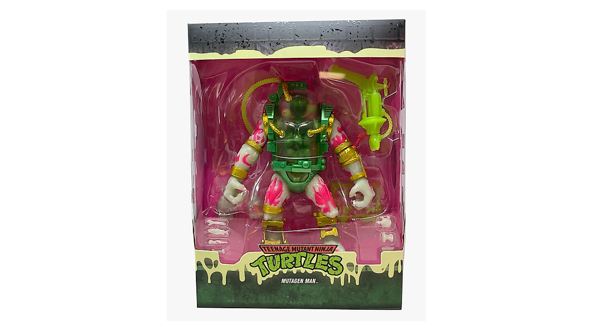Glow in the Dark TMNT Ultimates Mutagen Man Figure