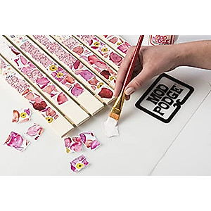 Mod Podge Waterbase Sealer, Glue and Finish for Paper (8-Ounce), CS11236 Matte Finish