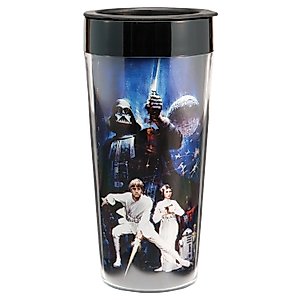Vandor Star Wars 16 Ounce Plastic Travel Mug
