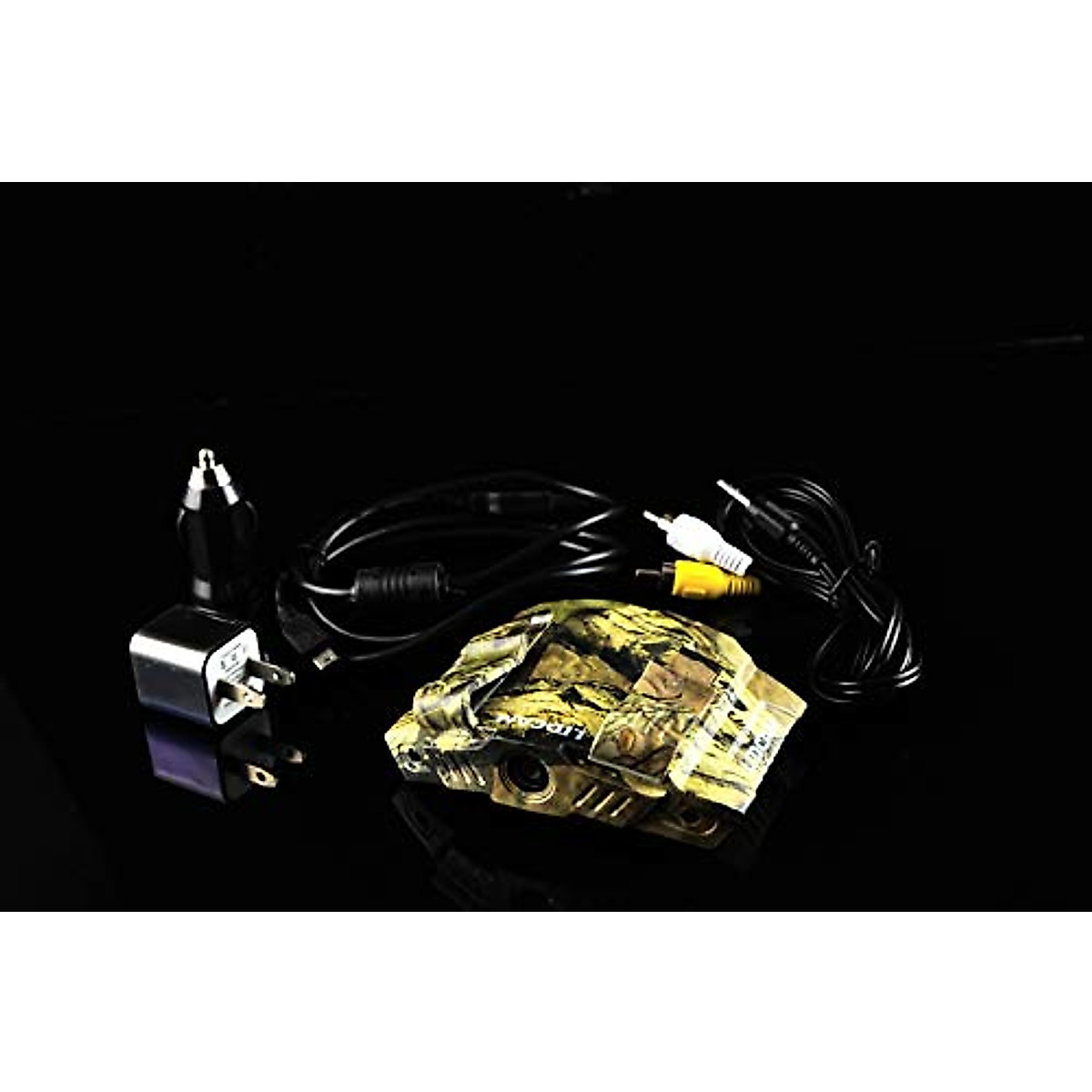 LIDCAM+ LC-WF Hands Free Digital Camouflage Action Camera, 1080P HD Wi-Fi with Full Audio