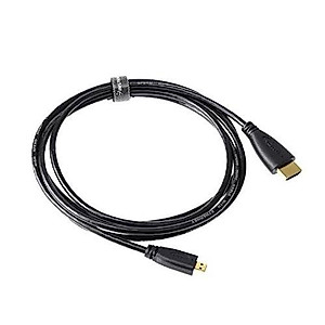 Synergy Digital HDMI Cable Compatible With Nikon COOLPIX B500 Digital Camera AV / HDMI Cable 5 Foot High Definition Micro HDMI (Type D) To HDMI (Type A) Cable