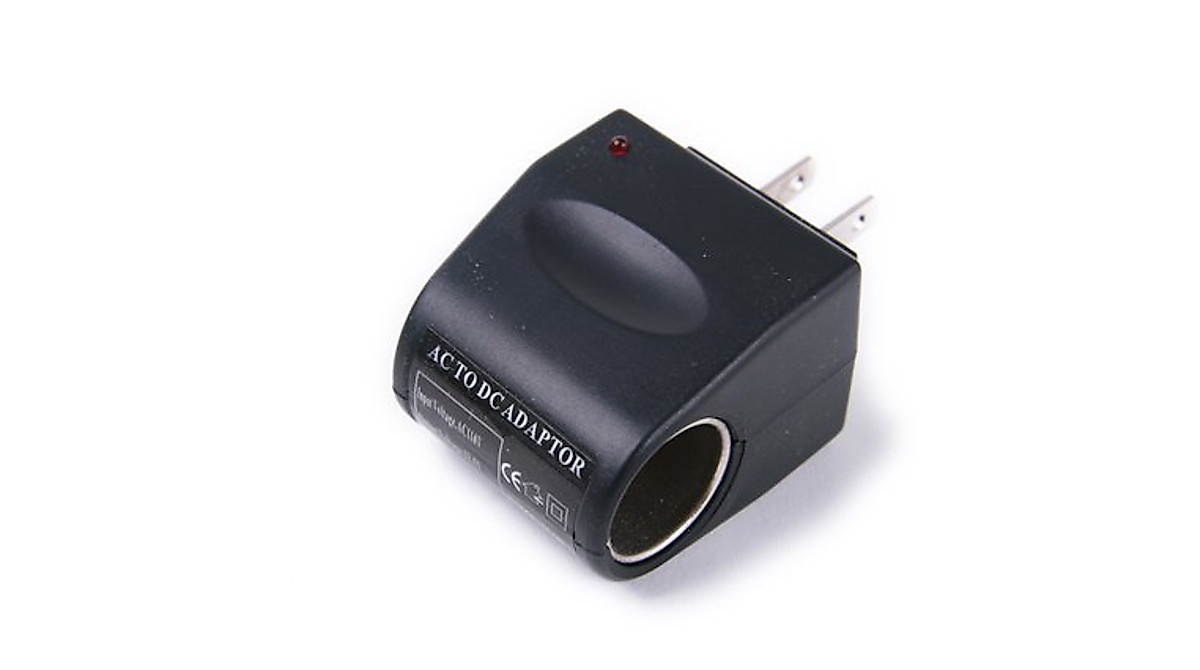 HDE Universal AC to DC Car Charger Adapter US Plug