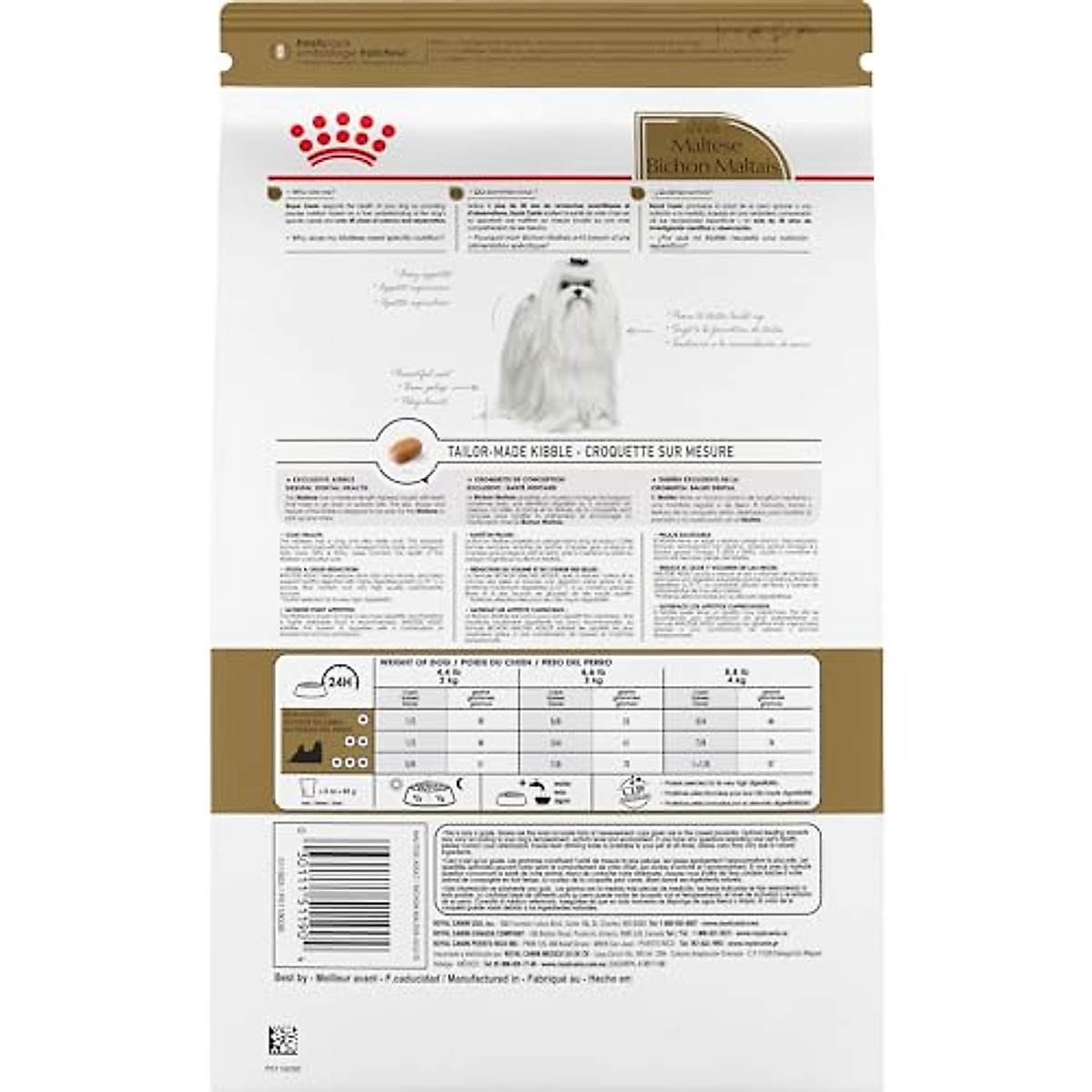 Royal Canin Maltese Adult Dry Dog Food, 10 lb bag