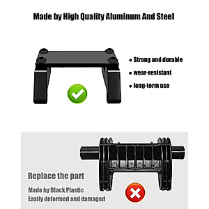 Metal Drive Toggle Bracket Fits for La-Z-Boy Lazyboy Power Recliners Aluminum Repair Parts Black with 2 Plastic Split Bushings