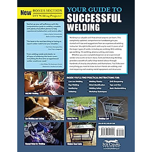Farm and Workshop Welding, Third Revised Edition: Everything You Need to Know to Weld, Cut, and Shape Metal (Fox Chapel Publishing) Learn and Avoid Common Mistakes with Over 400 Step-by-Step Photos