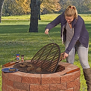 Pilot Rock - Foldable Cooking Grate 35" Diameter - Made in The USA