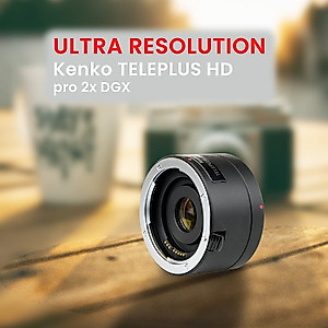 Kenko Teleplus 2X HD Pro DGX Teleconverter for Canon EF - Black (62527)