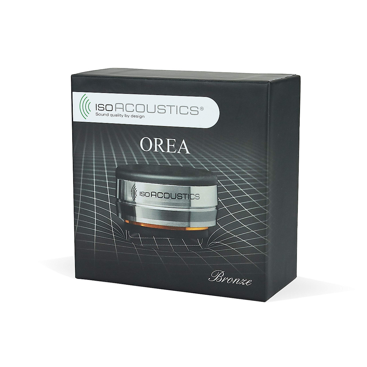 IsoAcoustics Orea Series Audio Equipment Isolators (Bronze - 8 lbs Max/pc)