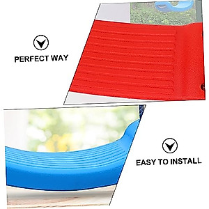 SAFIGLE 1pc Children's Curved Swing Playground Swing Set Toddler Swing Hanging Chair Stand Wobble Seat Outdoor Swings Outdoor Seating Kids Swing Chair Indoor Outdoor Swing Nylon Rope Swing