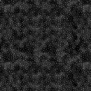 Misty Dots Black Cotton Fabric by The Yard