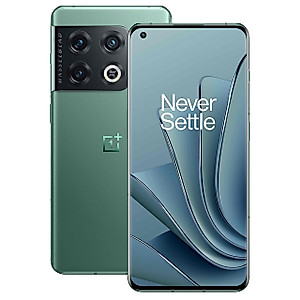OnePlus 10 Pro 5G Dual-SIM 256GB ROM + 12GB RAM (GSM Only | No CDMA) Factory Unlocked 5G Smartphone (Emerald Forest) - International Version