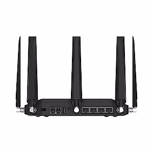 Router Hotspot ZTE MF288 4G LTE GSM Unlocked + Battery 5 Antennas 2.4ghz & 5ghz Up to 20 WiFi Users (USA Latin Caribbean) + 4 LAN