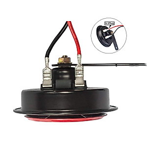 Somaer 12V Horn Wiring Harness Relay Kit For Car Truck Grille Mount Blast Tone Horns(Horn Not Included)
