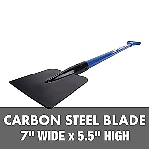 Snow Joe SJEG700 Heavy Duty, 7-Inch Spring-Loaded Impact-Reducing Steel Ice Chopper with Shock-Absorbing Handle for Snow, Ice Removal, Blue