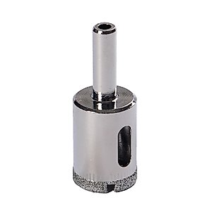 7/8 Inch Diamond Drill Bit for Glass, Triple-Coated Alloy Steel Tile Drill Bit for Ceramic, Porcelain, and Countertops