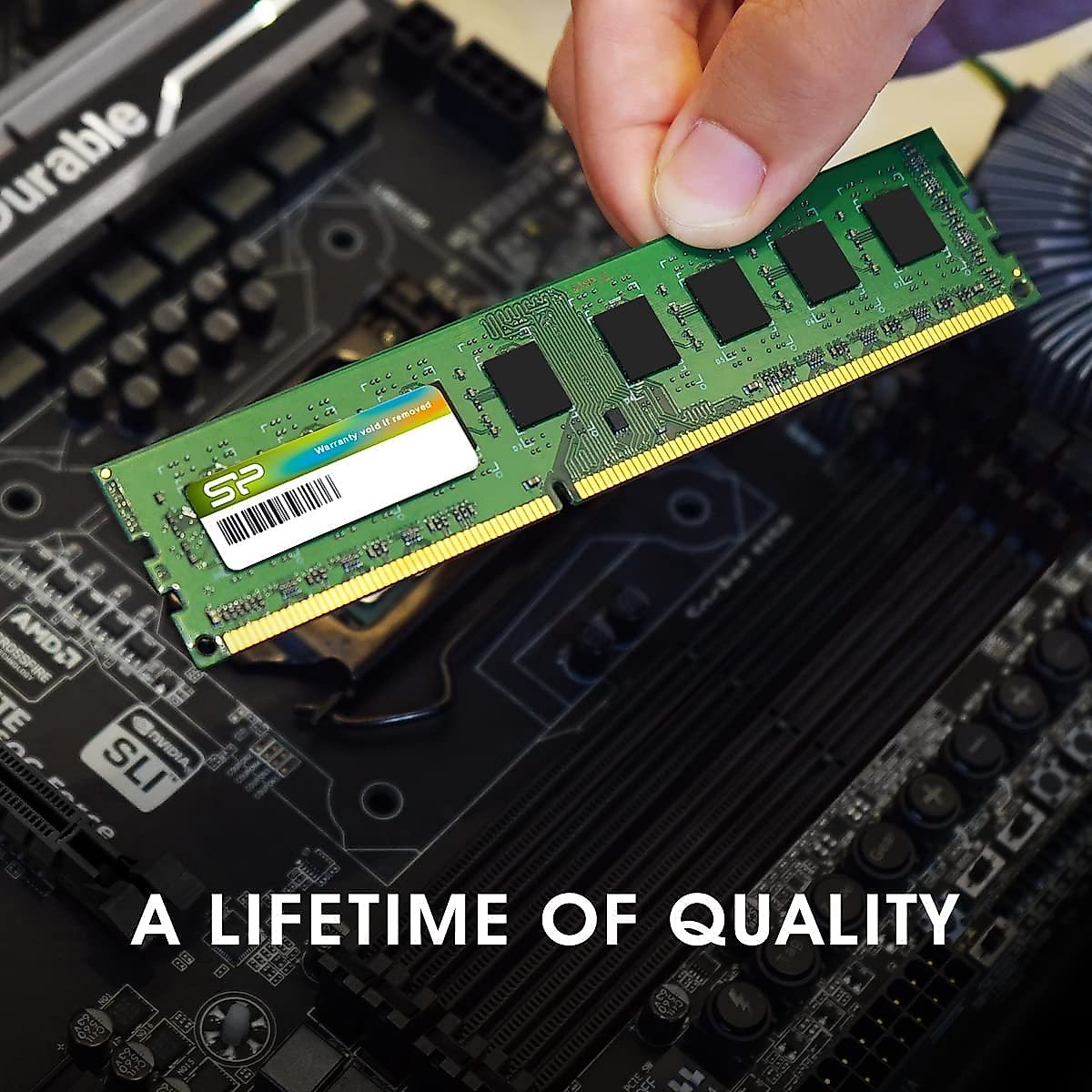 Silicon Power DDR3 16GB (2 x 8GB) 1600MHz (PC3 12800) 240-pin CL11 1.35V / 1.5V Unbuffered UDIMM PC Computer Desktop Memory Module Ram Upgrade