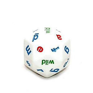 Koplow Individual White Alphabet Dice 30mm d30