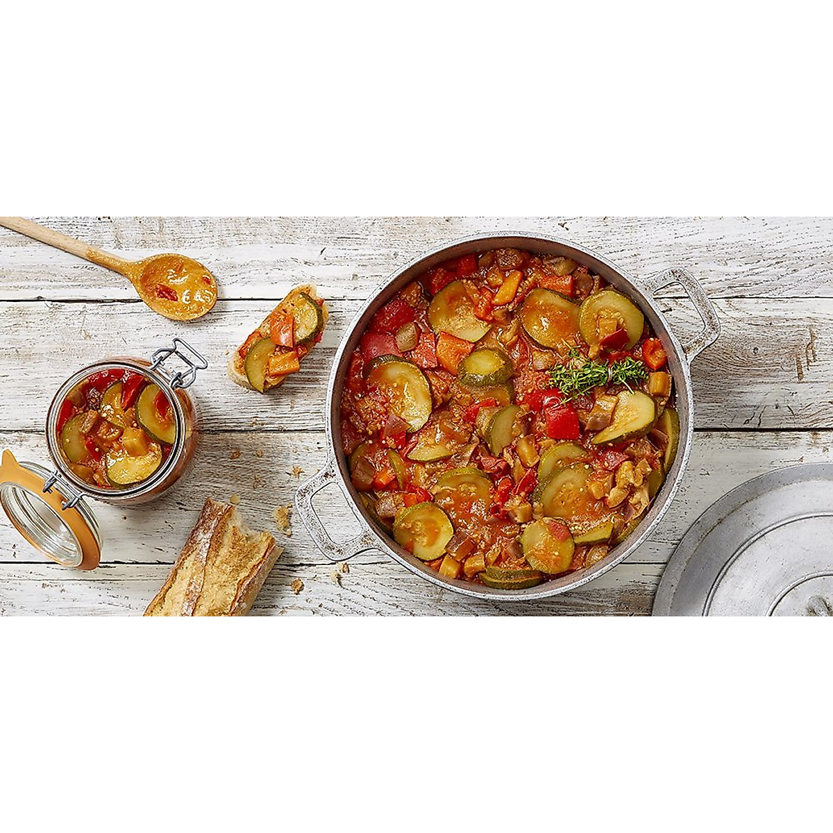 Le Parfait Super Jar, Canning Jars, 2L French Glass Canning Jar w/Round Body, Glass Jars w/Airtight Lid, Canning Jars Wide Mouth, Glass Jar With Lid, Clear Jar, Clear Glass Jars (64oz/2 Quarts, 3 pk)