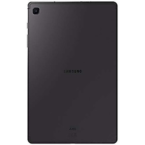 Samsung Galaxy Tab S6 Lite w/S Pen (64GB, 4GB) 10.4’’, Face Unlock, Octa-Core Exynos 9610, 7040mAh Battery Wi-Fi Tablet SM-P610 - US Model (Book Cover + 64GB SD Bundle, Oxford Gray) (Renewed)