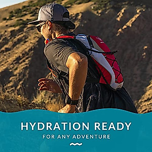 Water Buffalo Hydration Backpack - Hydration Pack Water Backpack with 2L Hydration Water Bladder - Hydropack Running Backpack 12L - The Essential Water Pack for Hiking, Running, Biking, Ski, and Raves