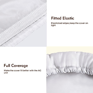 Bestalent Indoor Air Conditioner Cover, Window AC Unit Cover for Inside 21 x 15 x 3.5 inches(L x H x D)