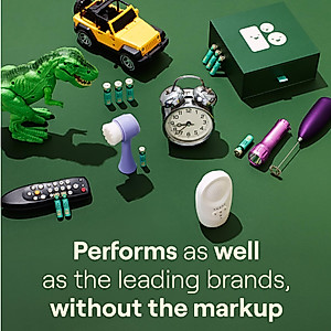 Better Battery Co. Variety Pack – AAA & AA & 9V Mixed Batteries – High-Performance Carbon Neutral Batteries with Organizer Box & Built-in Recycling Program – Bulk Combo Set 22x AA, 22x AAA & 2X 9V