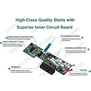 UOROLBMY New 38WH F62G0 39DY5 Laptop Battery for Dell Inspiron13 7000 i7373 7373 7370 7380 7386 2-in-1 P83G P87G P91G P83G001 P83G002 P87G001 Vostro 13 5370 039DY5 0F62G0 RPJC3 0RPJC3 F62GO 11.4V