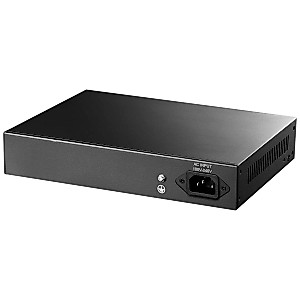 Cudy 8 Port Gigabit PoE Switch, 120 Watts PoE Budget, 8 10/100/1000Mbps PoE+ Ports, 2 Gigabit Uplink Ports , 802.3at, 802.3af, 1/2 (+), 3/6 (-), Fanless, Plug and Play, GS1010PE