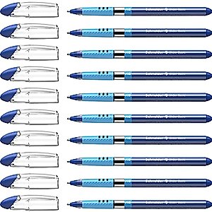 Schneider Slider, Stick, Extra Bold, Blue, 10/Box (STW151203)
