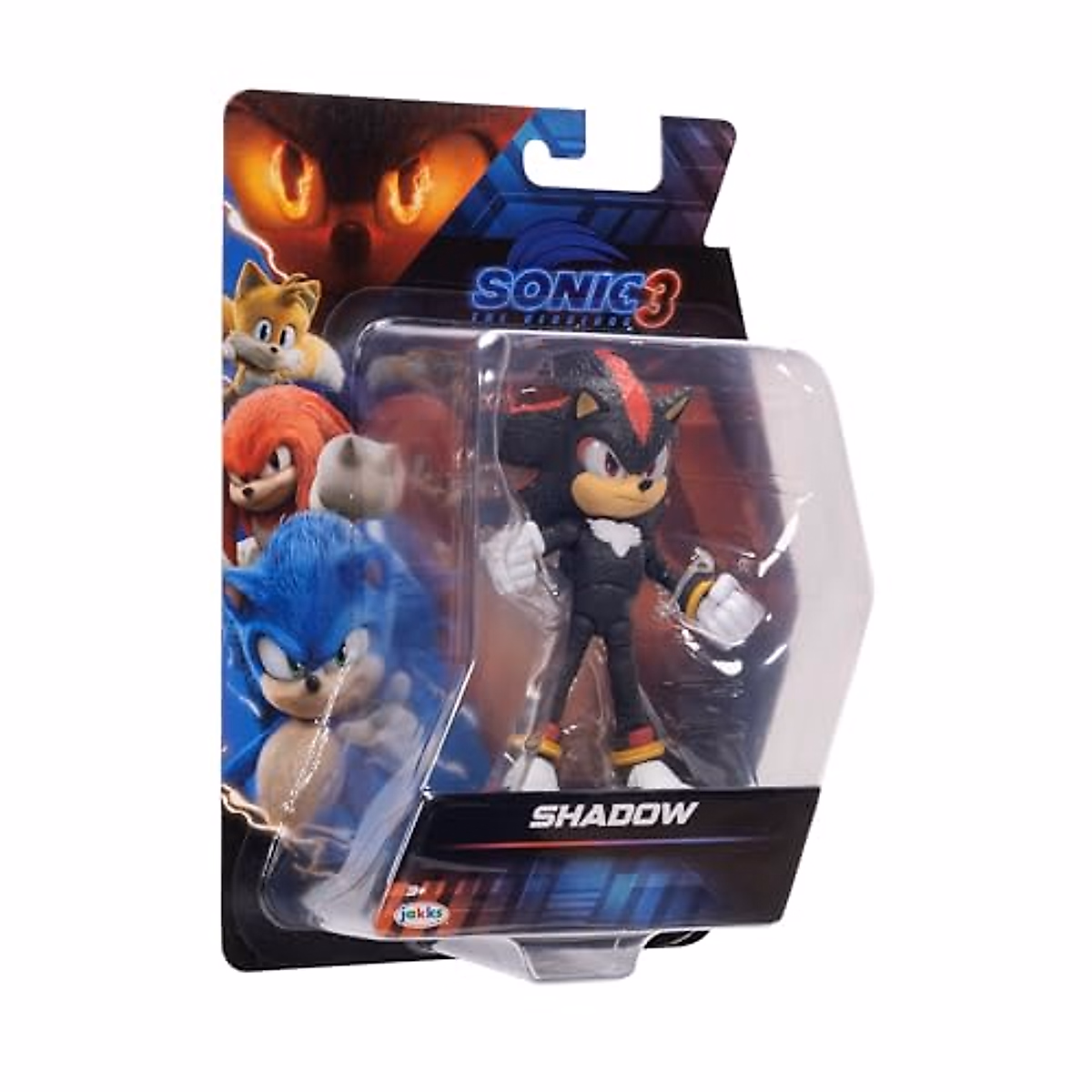 Sonic The Hedgehog Sonic 3 Movie Action Figures 5-Inch Shadow Collector Toy Figure, Highly Articulated for Boys Girls - Officially Licensed 3 Movie Product