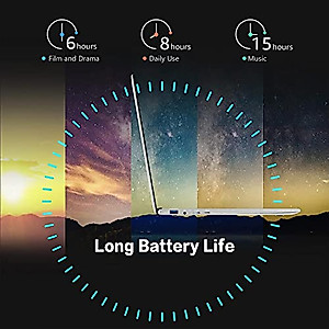 XOPPOX 13.5’’ Laptop Computer, Newest UHD 3000 x 2000 Clear Screen PC Laptops, Windows 10 Home with Intel Celeron N4020 Dual Core 8GB RAM 128GB SSD for Students School Office, Gray