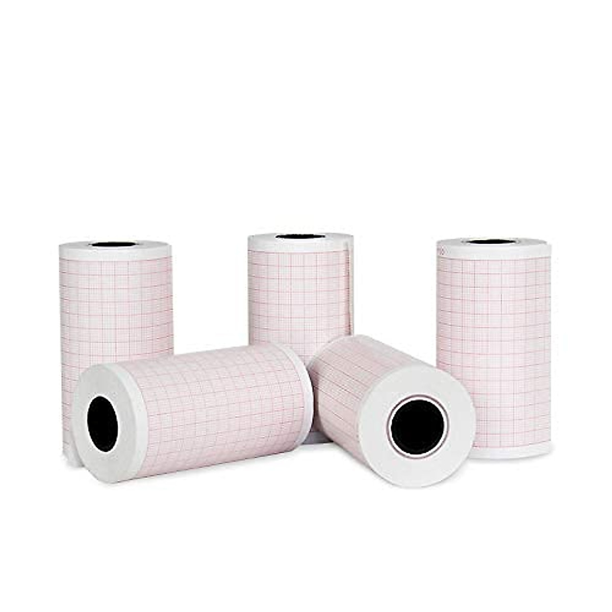 10 Rolls Premium ECG Paper EKG Paper for 3 Channel ECG Machine, Fits for Edan SE-300,SE-3 and SE-301, fits for CONTEC ECG300G and ECG-600G, fits for Biocare iE 300 and iE3