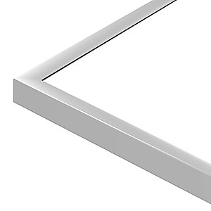 NeuType Full Length Mirror Floor Mirror with Standing Holder Bedroom/Locker Room Standing/Hanging Mirror Dressing Mirror (Silver), 65"x22"