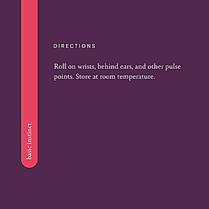 Pure Romance Basic Instinct Pheromone Perfume for Women – Enhanced Long Lasting Roll-On Oil – Attract Men – Travel-Ready, 35 Fl Oz